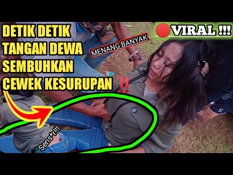 VIRAL‼️ DETIK-DETIK TANGAN DEWA MENANG BANYAK || Cewek Kesurupan Kuda Lumping || Cewek Ndadi Jaranan