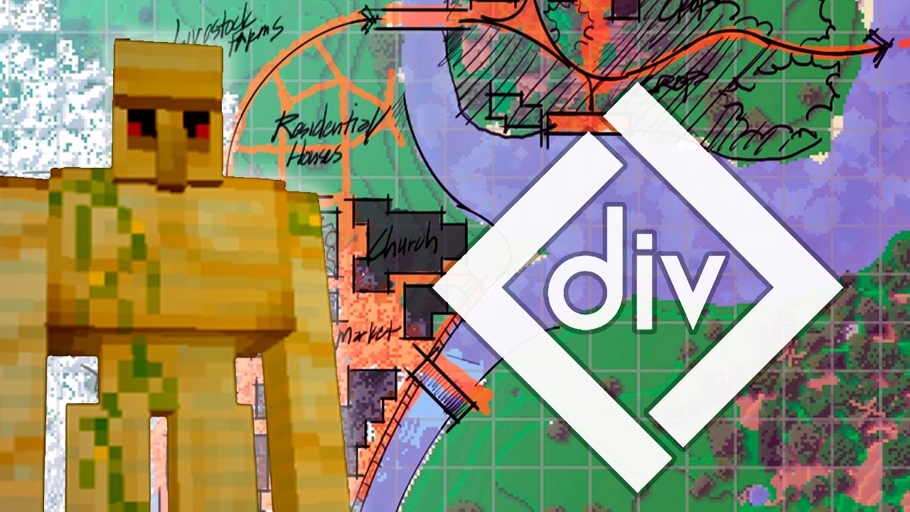 Advanced Golemancy and city planning - Division modded SMP ep.4 - YouTube