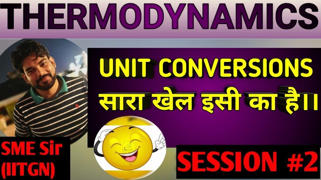 UNIT CONVERSIONS IN PHYSICAL CHEMISTRY-JEE MAINS/ADV. , NEET..BY SME ...