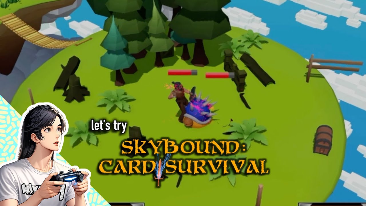 Let's Try: Skybound: Card Survival / OUT NOW! Relaxing deck builder ...