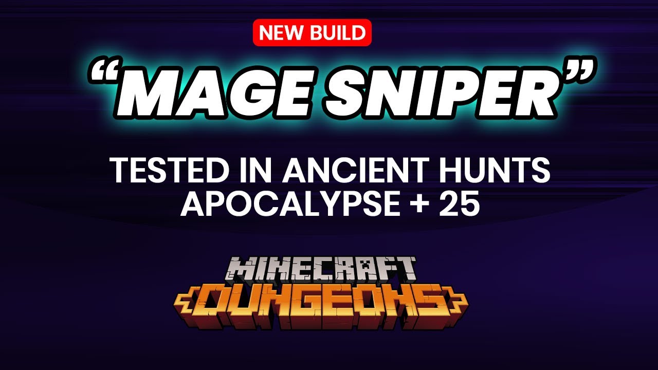 "MAGE SNIPER" Build Tested in APOCALYPSE +25 Ancient Hunts | Minecraft ...