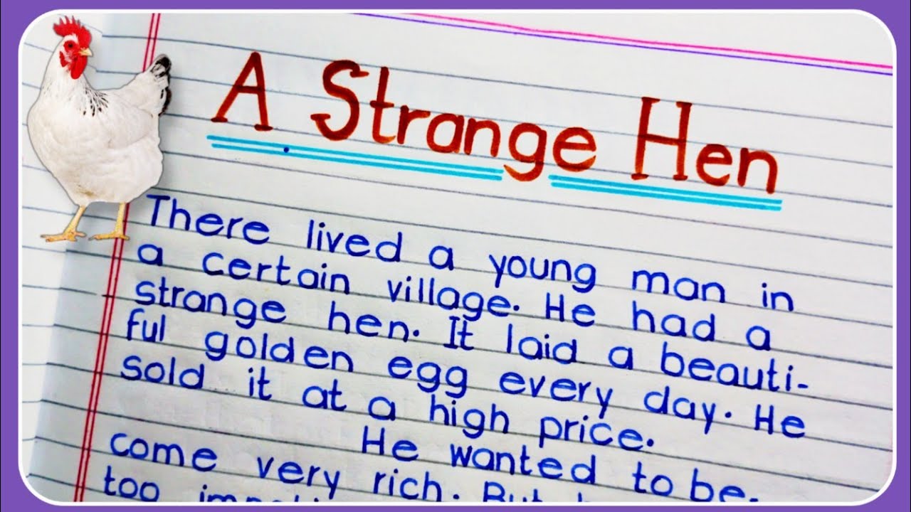 A Strange Hen Story | English Moral Story The Strange Hen | Greed is Curse Short Story - YouTube