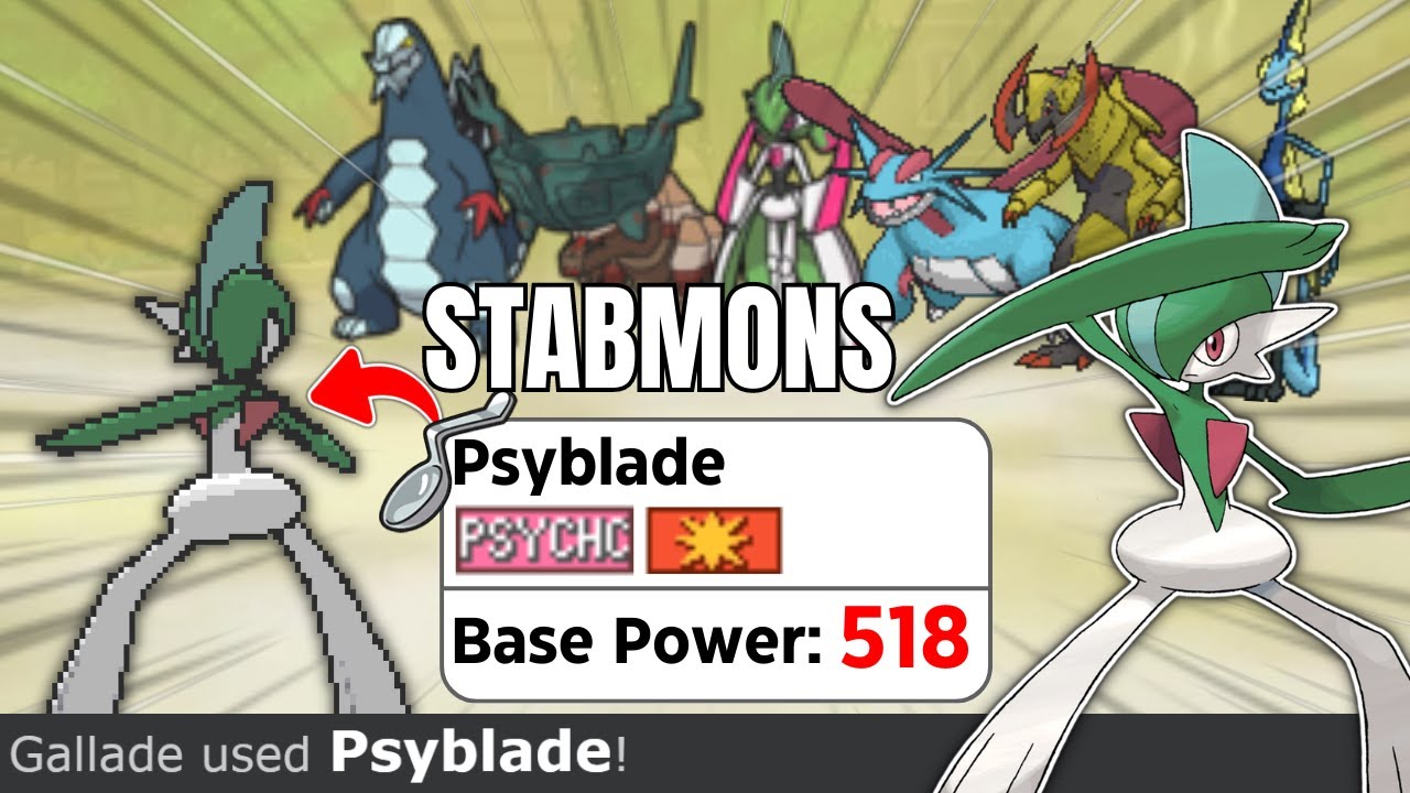 PSYBLADE GALLADE SWEEPS IN ELECTRIC TERRAIN | POKEMON SHOWDOWN STABMONS - YouTube