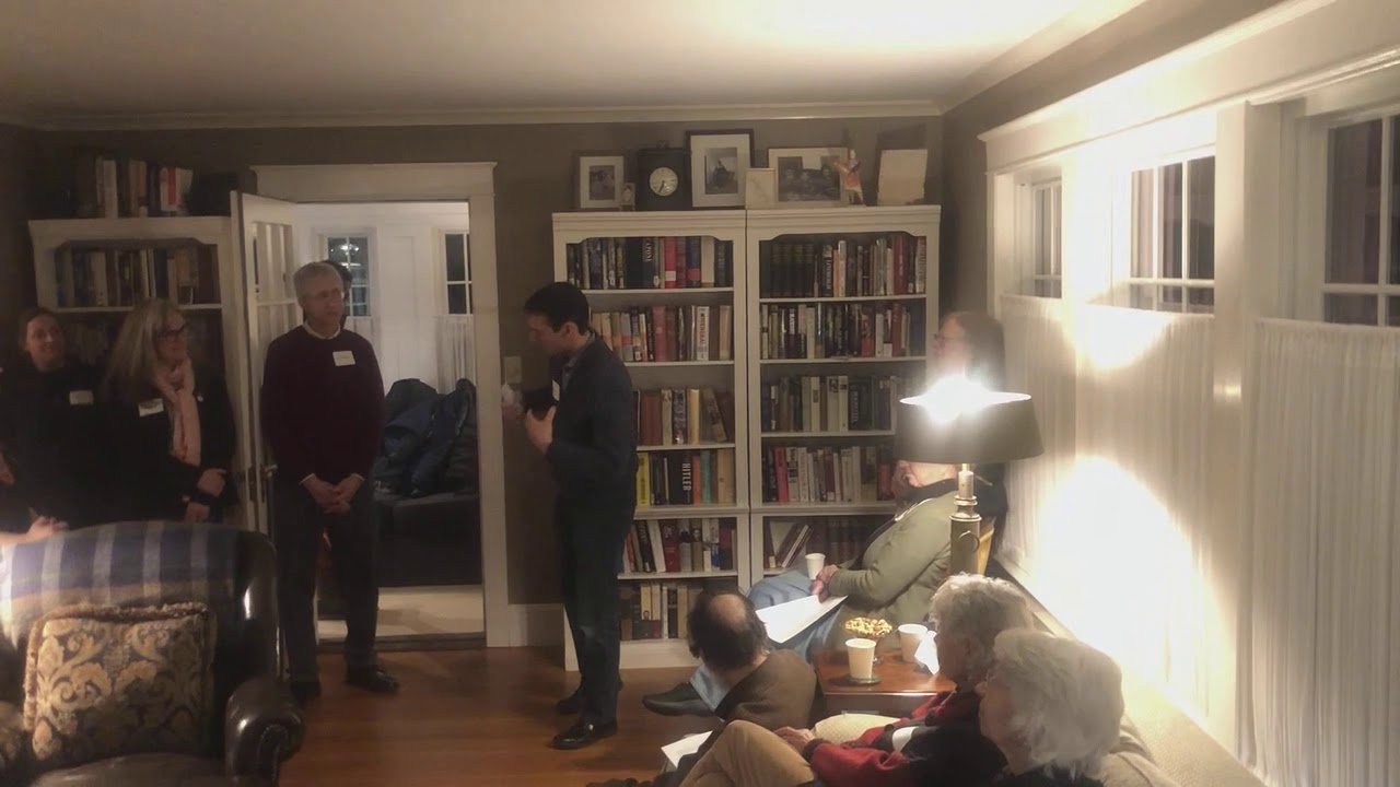 Dr. Sam Zager campaign Portland Maine 41 meet and greet - YouTube