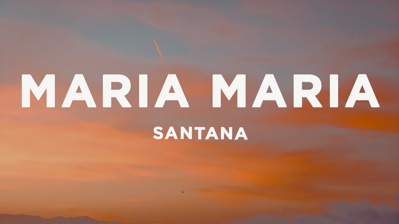 Santana - Maria Maria (Lyrics) ft. The Product G&B - YouTube