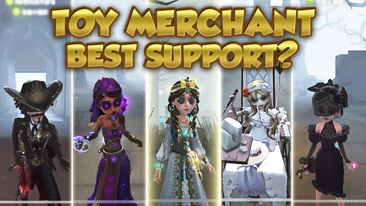 #4 Toy Merchant Playing as Support Gameplay | Identity V | Red Church ...