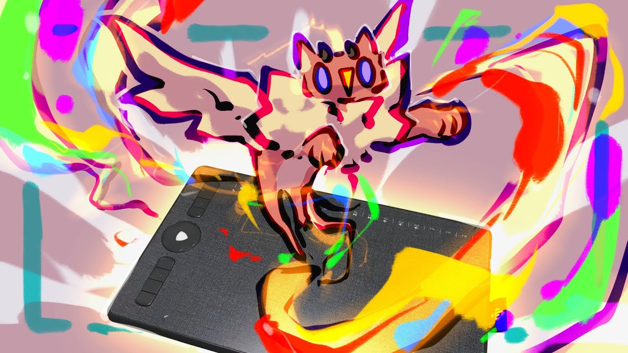 How I Animate + GAOMON M1230 Tablet Review - YouTube