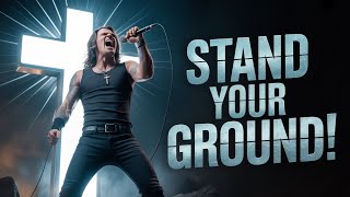 Stand Your Ground | Christian Rock Song is Our Love Song to Jesus🌎🛡️ ...