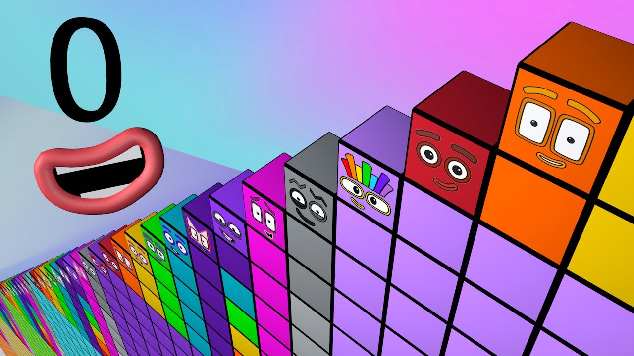 NEW Numberblocks Step Squad 1 45 50 85 100 BIGGEST Numberblocks Number ...