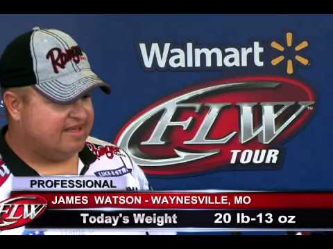 Walmart FLW Tour: Lake Okeechobee, Day one weigh-in - YouTube