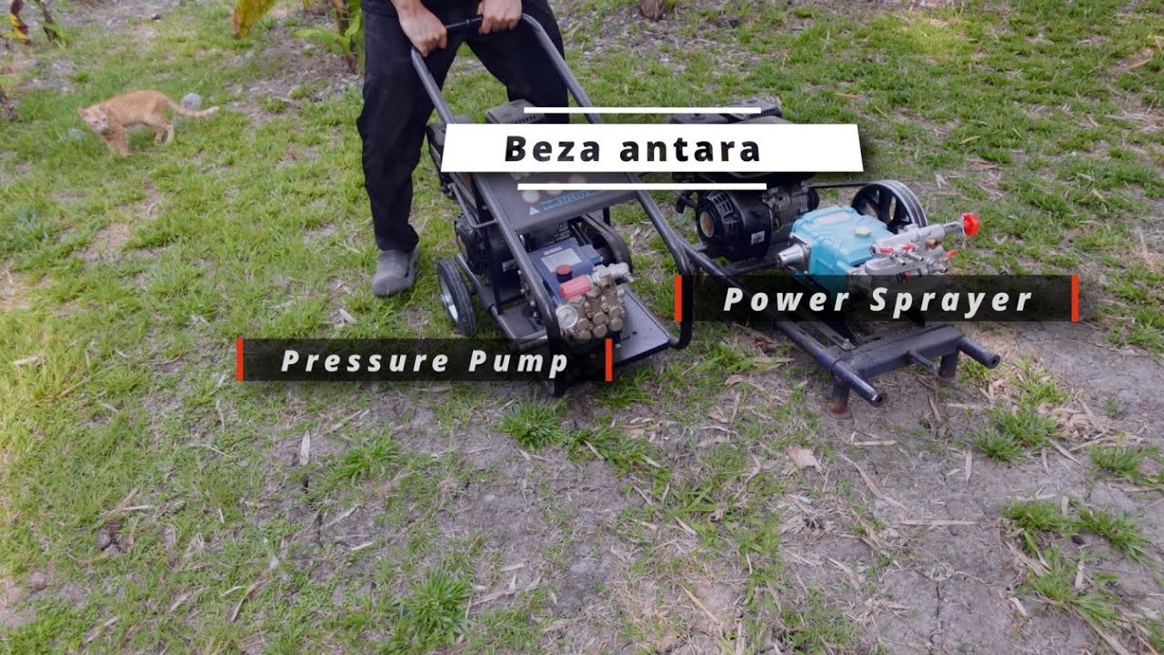 Beza Pressure Pump Dan Power Sprayer - YouTube