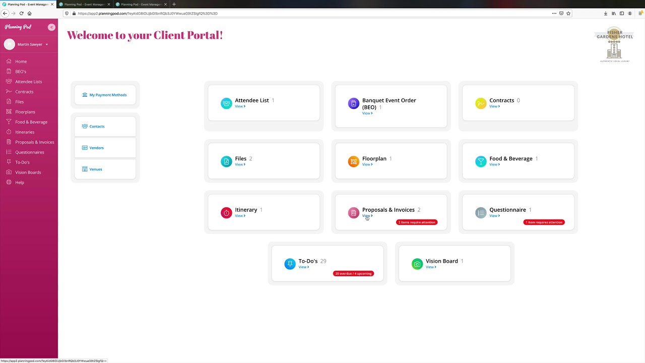 Using Your Planning Pod Client Portal! - YouTube