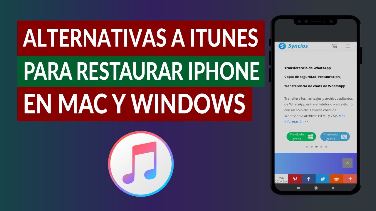 ¿Cuáles son las Mejores Alternativas a iTunes para Restaurar iPhone en ...