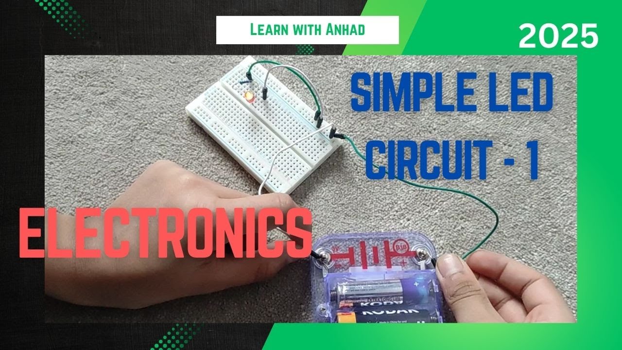 Beginner's Guide to Breadboard: Learn How to Build a Simple LED Circuit ...