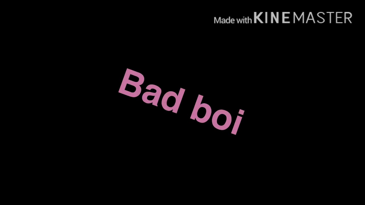 Bad boi meme - YouTube