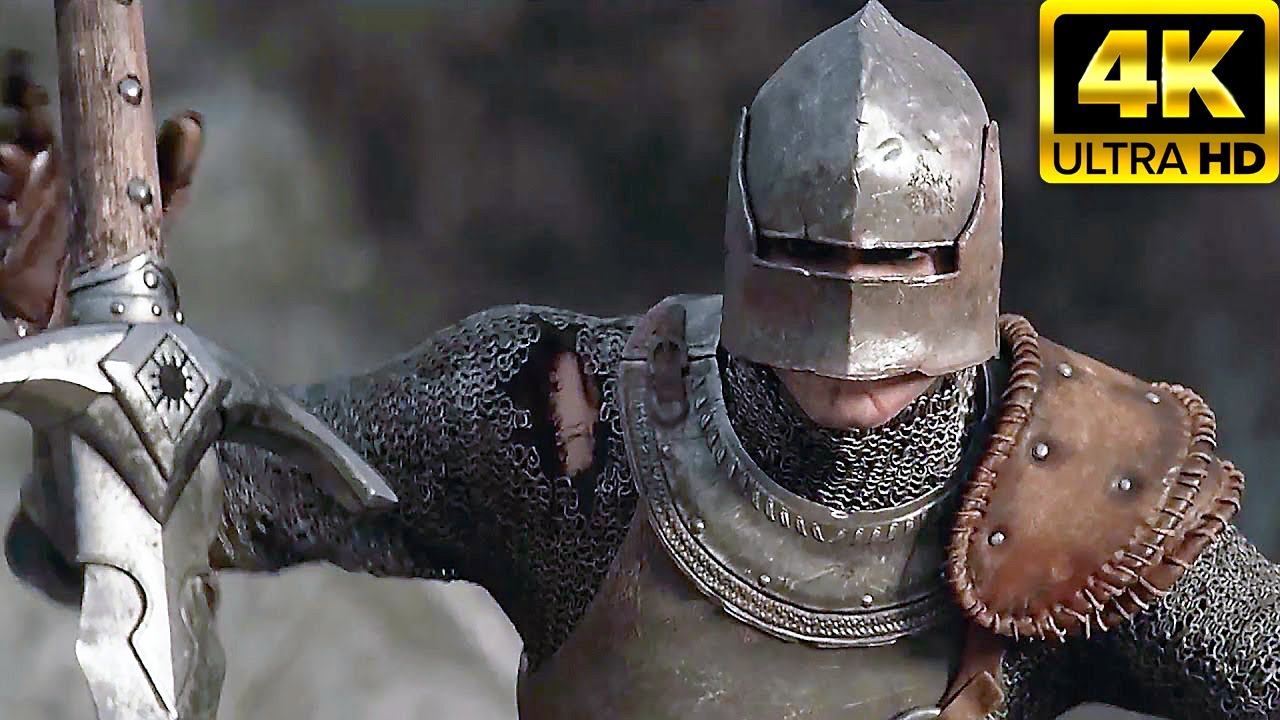 Knights Vs Vikings Fight Scene Cinematic 4K ULTRA HD (2025) - For Honor ...