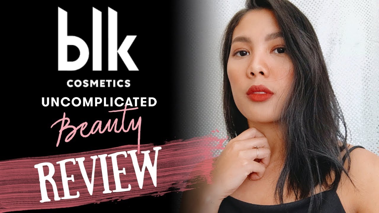 Trying Some of BLK COSMETICS Philippines | Review & Lip Swatches - YouTube