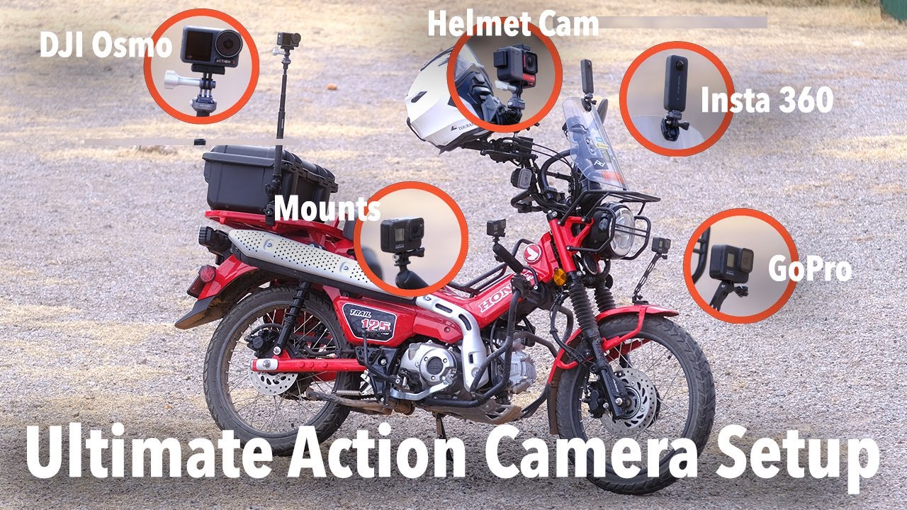 Best Action Camera Setup for Moto Vlogging in 2023 - YouTube