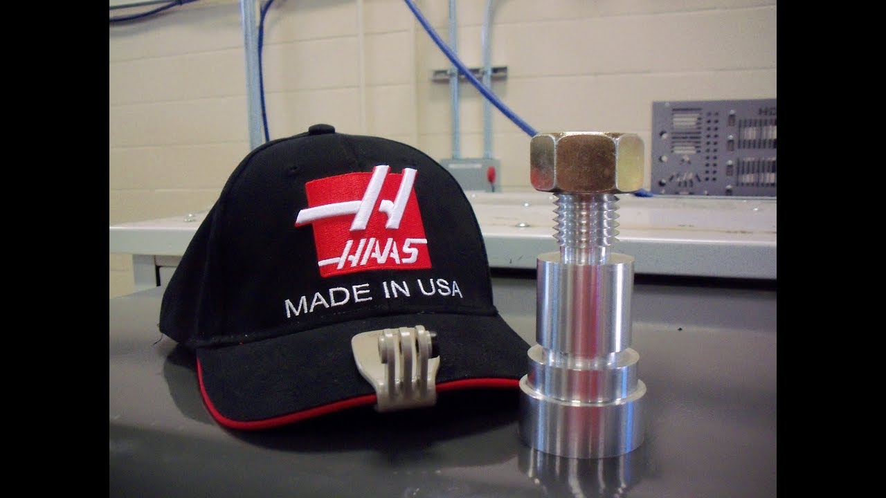 Haas ST10 CNC Lathe NIMS Chucking Op1 - YouTube