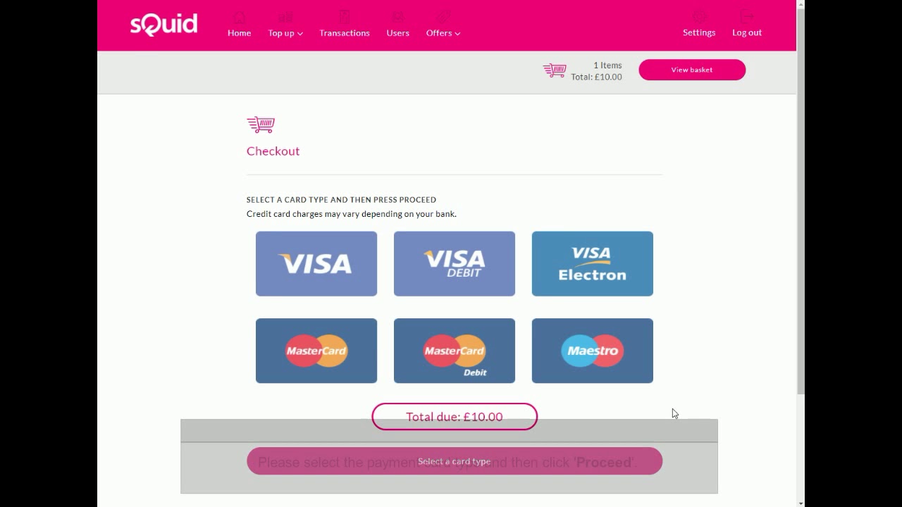 How to update a stored payment card when ATU is enabled - YouTube