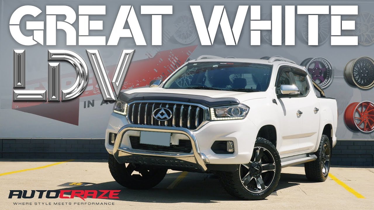 GREAT WHITE UTE // LDV BIG BUILD (2019) | LDV T60 Wheels & Tyres - YouTube
