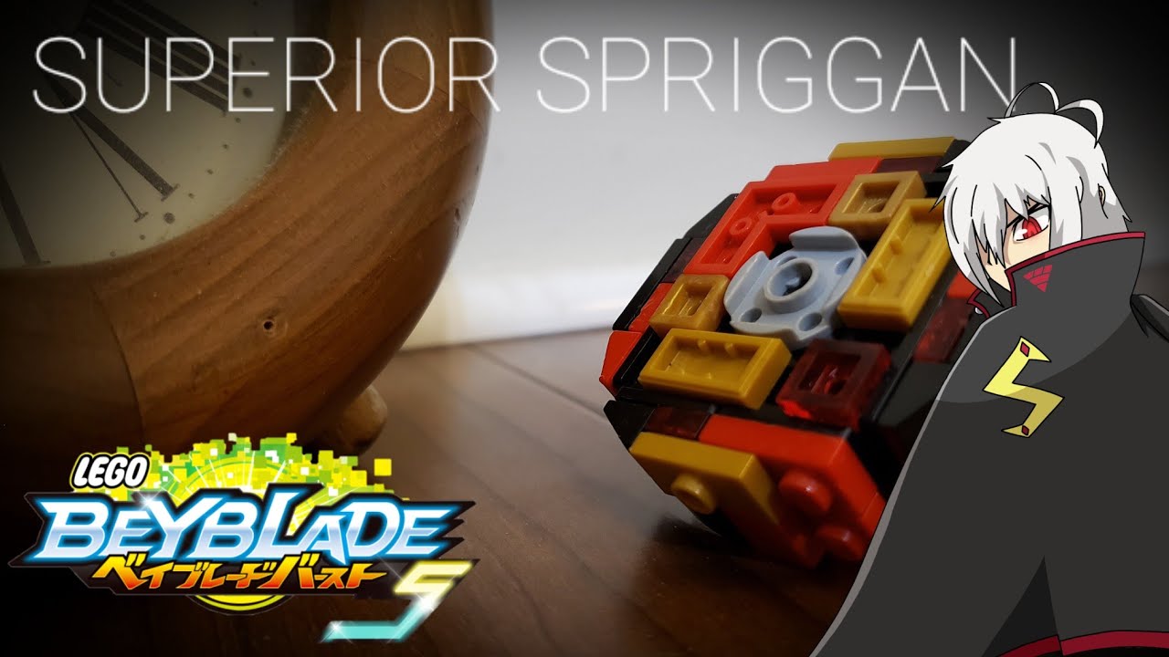 Superior Spriggan 金 Unison - Supreme Layer system | Lego Beyblade ...