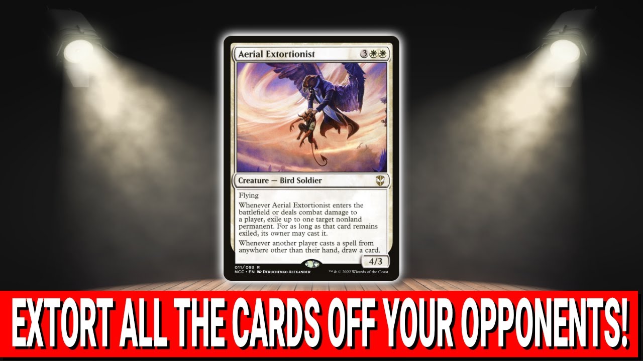 Card Spotlight: Aerial Extortionist - YouTube
