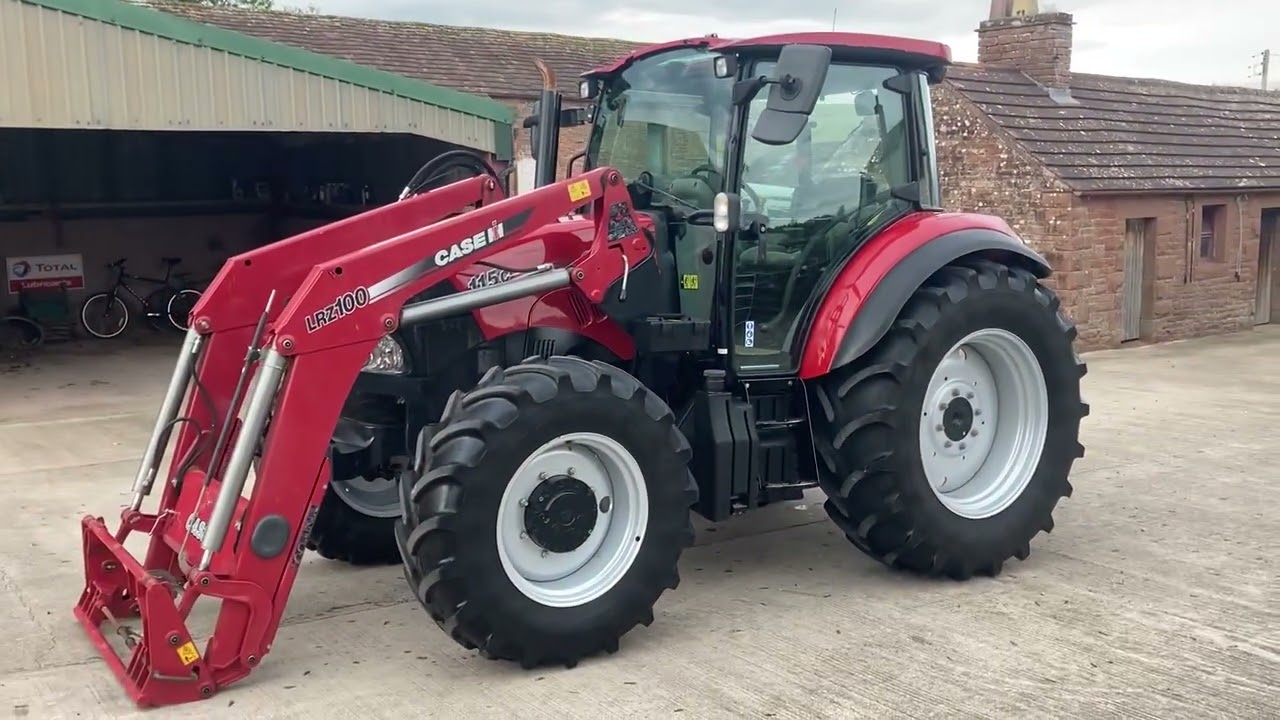 Case IH Farmall 115C & Loader, D&A Kidd LTD, www.dandakidd.co.uk - YouTube
