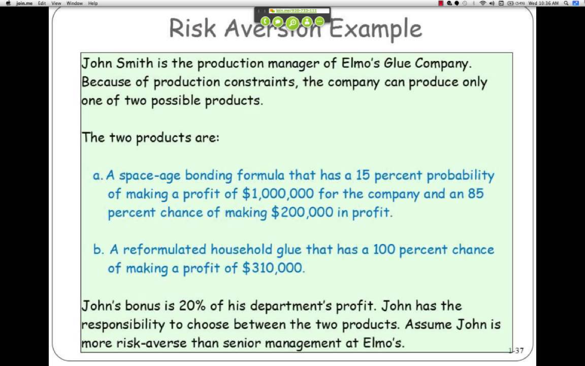 Risk Aversion Example YouTube risk-aversion-example-youtube