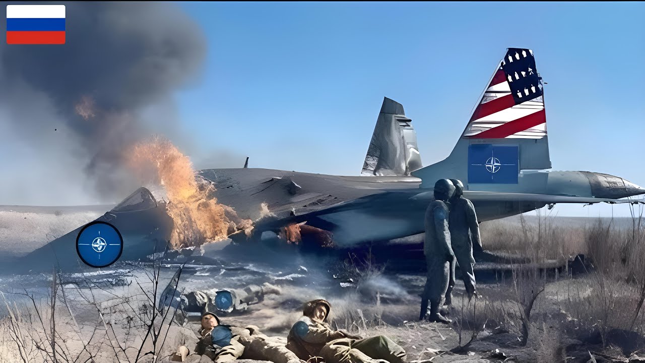 The world is shocked! 5 Russian MiG-29SM pilots brutally shot down 8 US ...