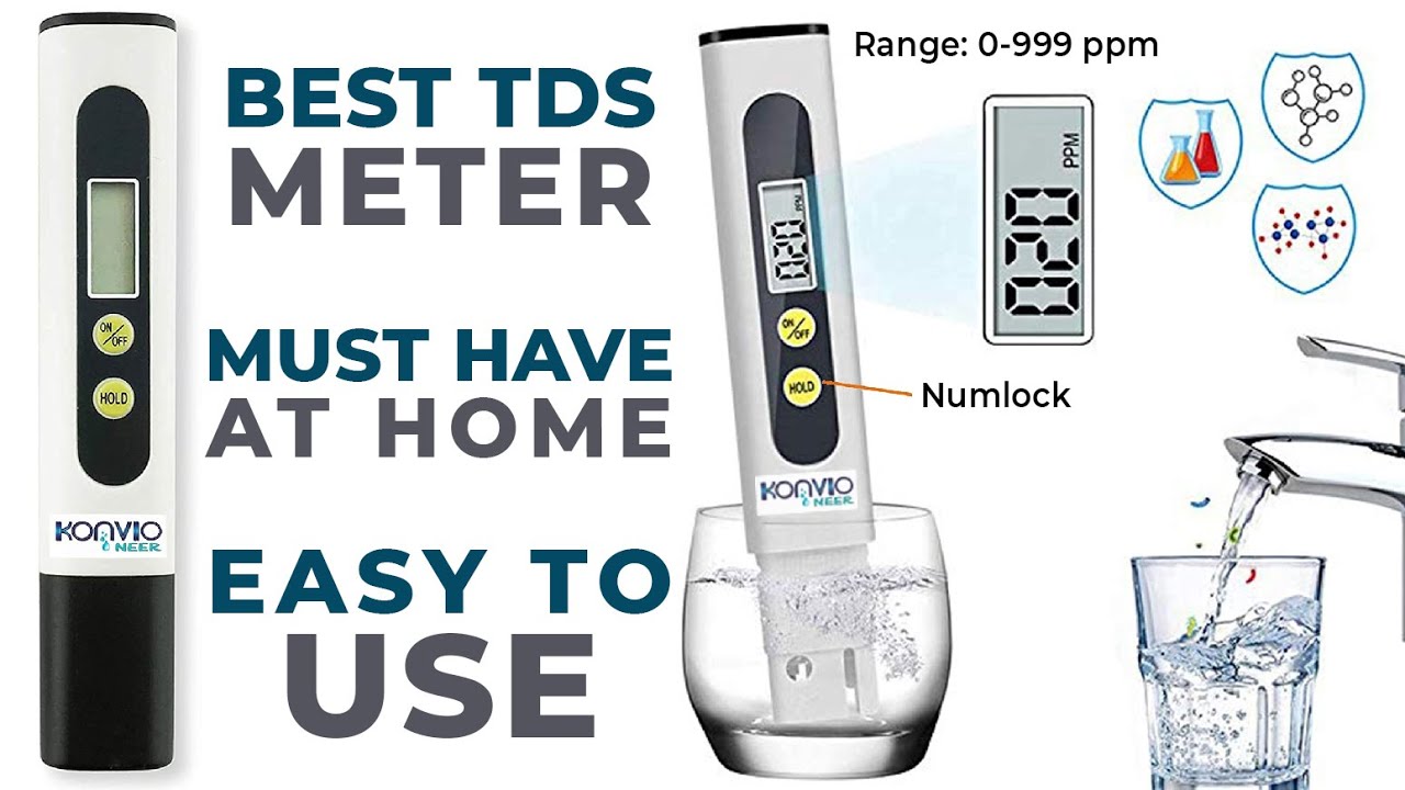 🔥BEST TDS METER🔥Konvio Neer Total Dissolved Solids Meter | Must Watch ...