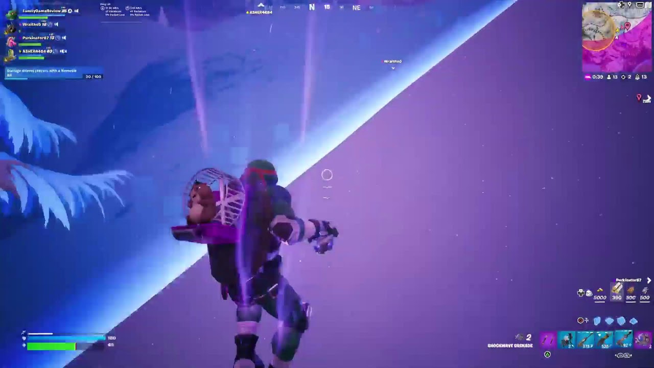 Ninja Turtle & Master Splinter Fortnite 🔴 Live - YouTube