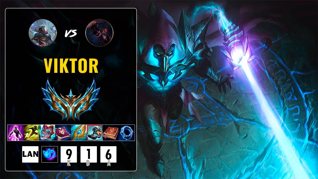 Viktor vs Lucian: ⚡ El nuevo meta de Viktor AP Carry: Ráfagas de poder ...