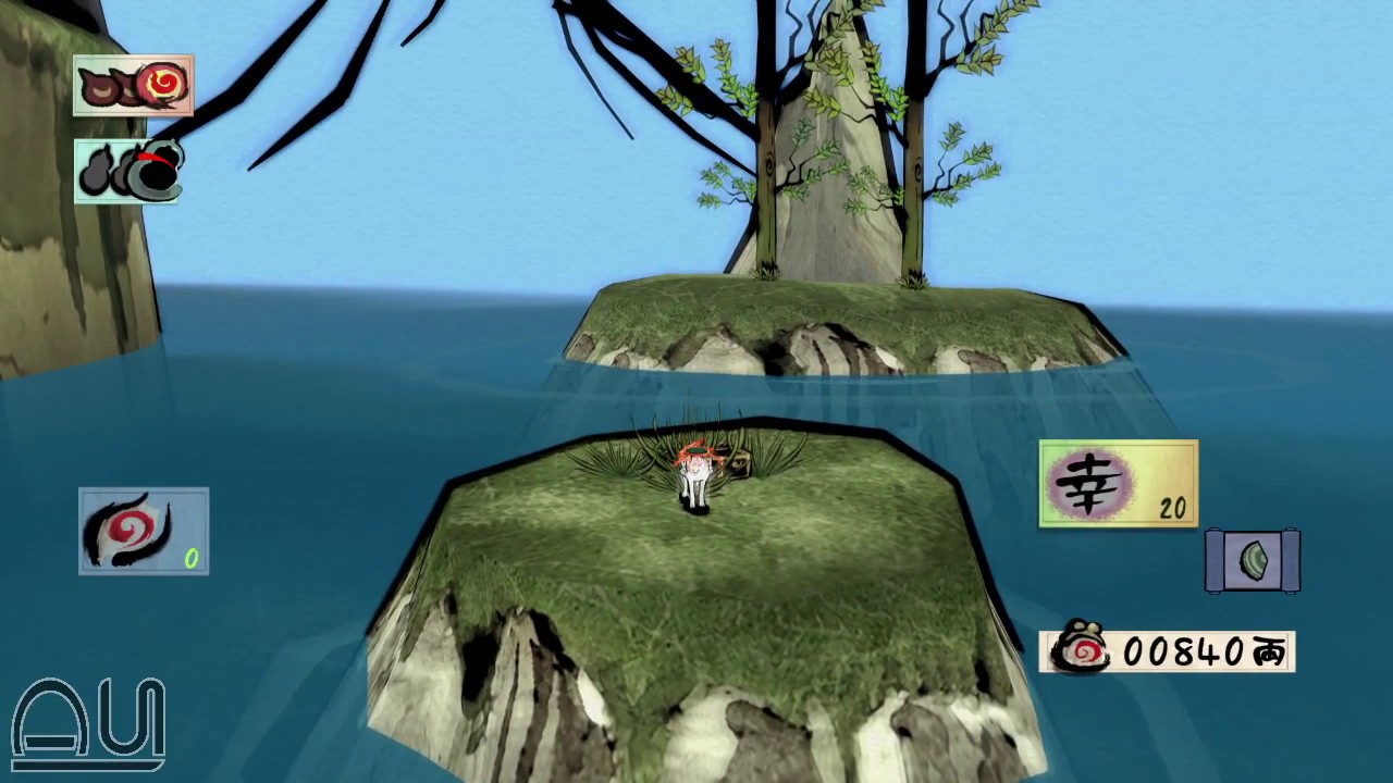 Okami Speedrunning - Kamiki Sun Fragment early via Slope Storage - YouTube
