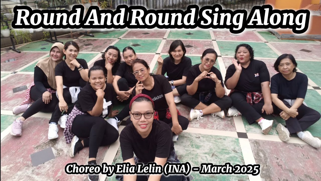 Round And Round Sing Along Line Dance // Ost Squid Game 2 // Choreo by ...