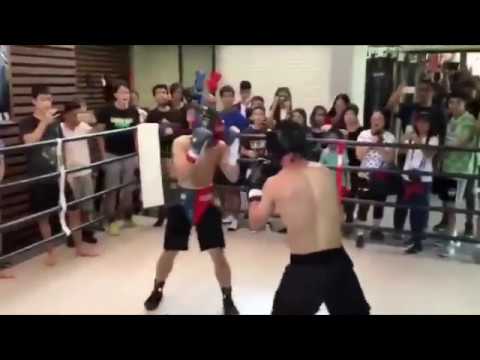 Manny Pacquiao Son Emmanuel Jimuel Pacquiao in First Boxing Match - YouTube