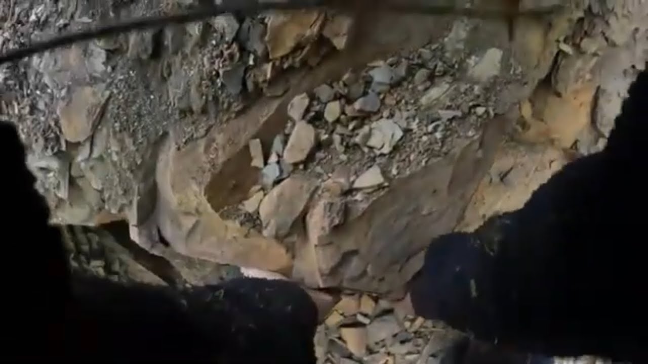 No shovel so dig with my hands!!! - YouTube