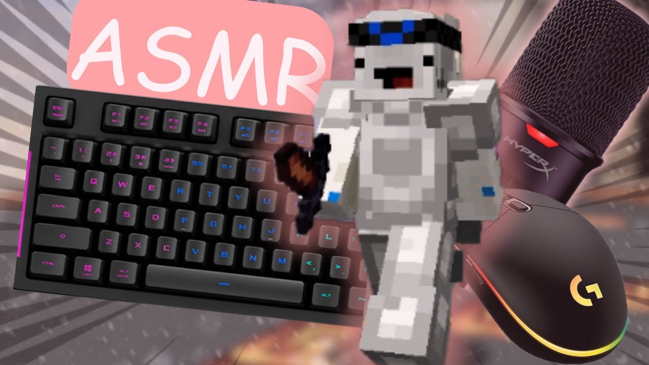 Clicky Keyboard + Mouse Sounds ASMR | Pika Network - YouTube