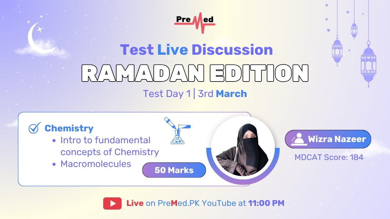Free Ramadan Test Series | Day 1 - Chemistry: Intro and Macromolecules ...