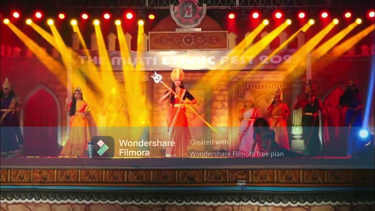 #THE MULTI-ETHNIC FEST#NIT ROURKELA#COSMO 2K23# Goddess Durgamatha# Amazing performance - YouTube