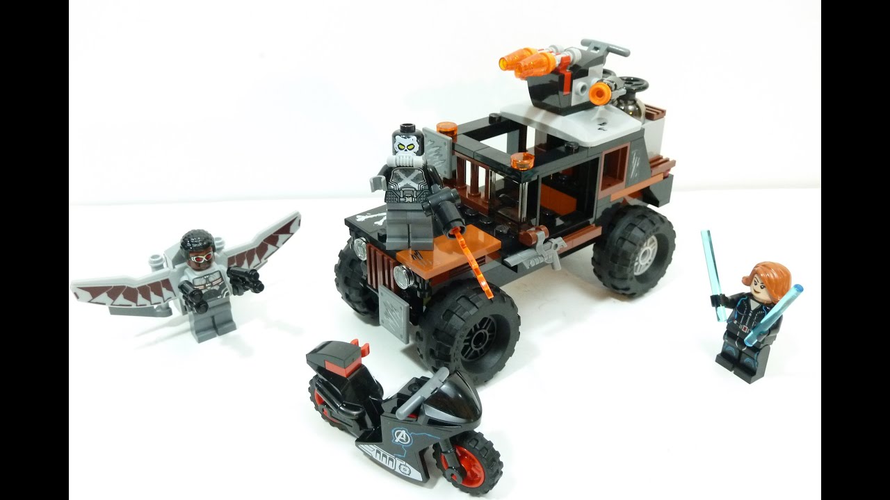 LEGO MARVEL SUPER HEROES 76050 CROSSBONES' HAZARD HEIST Review - YouTube