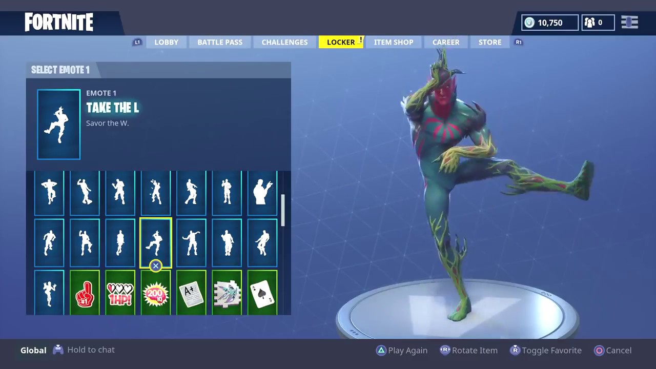 FORTNITE New FLYTRAP Skin Showcased with 50 DancesEmotes Fortnite Shop ...