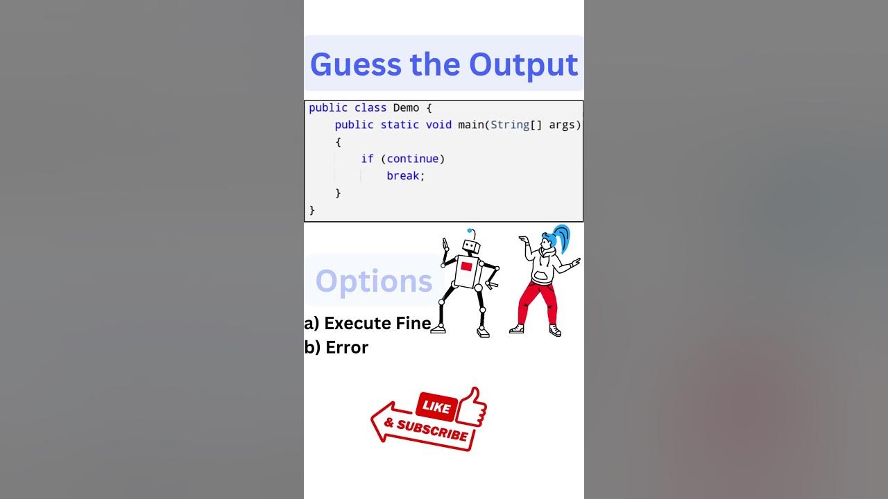 Coding Interview Java Question Guess The Output Youtube