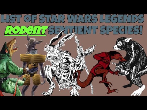 List of Star Wars EU/Legends RODENT Sentient Species! - YouTube