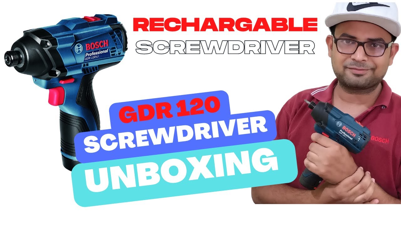 Cordless Impact Screw Driver | Bosch GDR 120-Li Professional ...