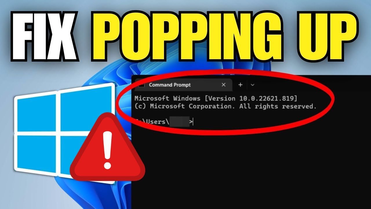 How To Fix CMD Keeps Popping Up In Windows 11 (2025) - YouTube