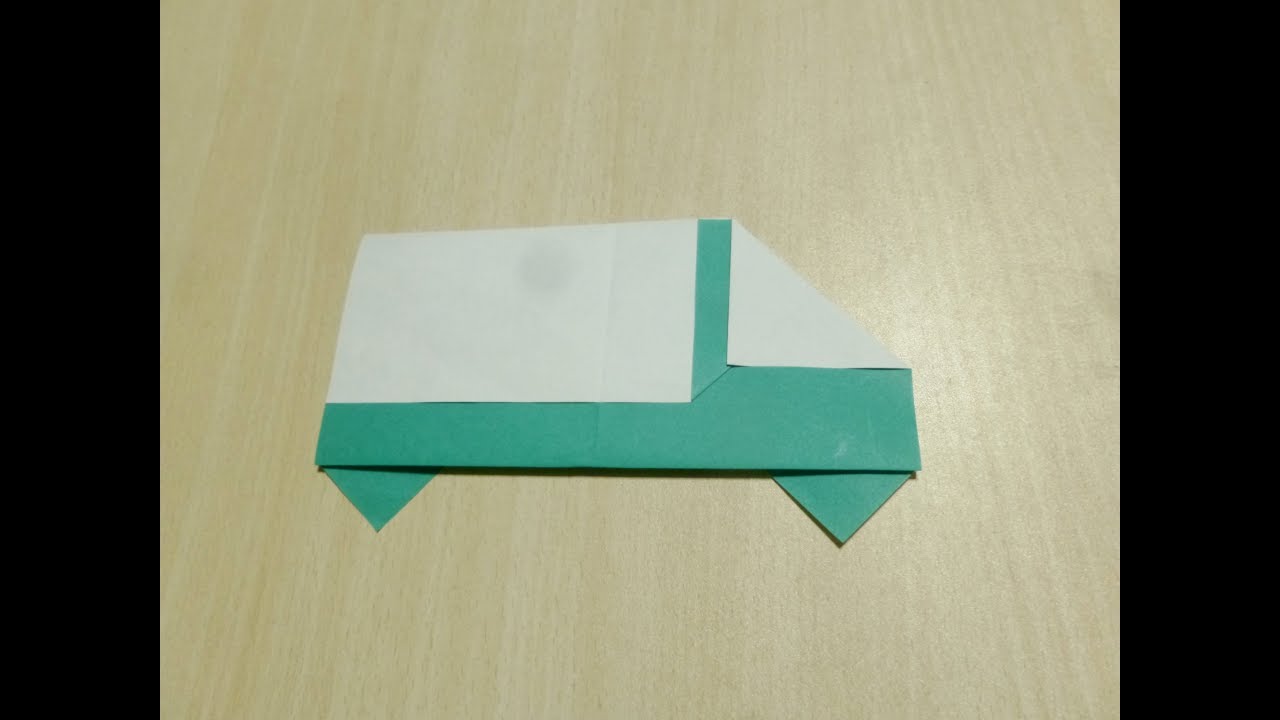 Come fare Camion. Origami. L'arte di piegare la carta. - YouTube