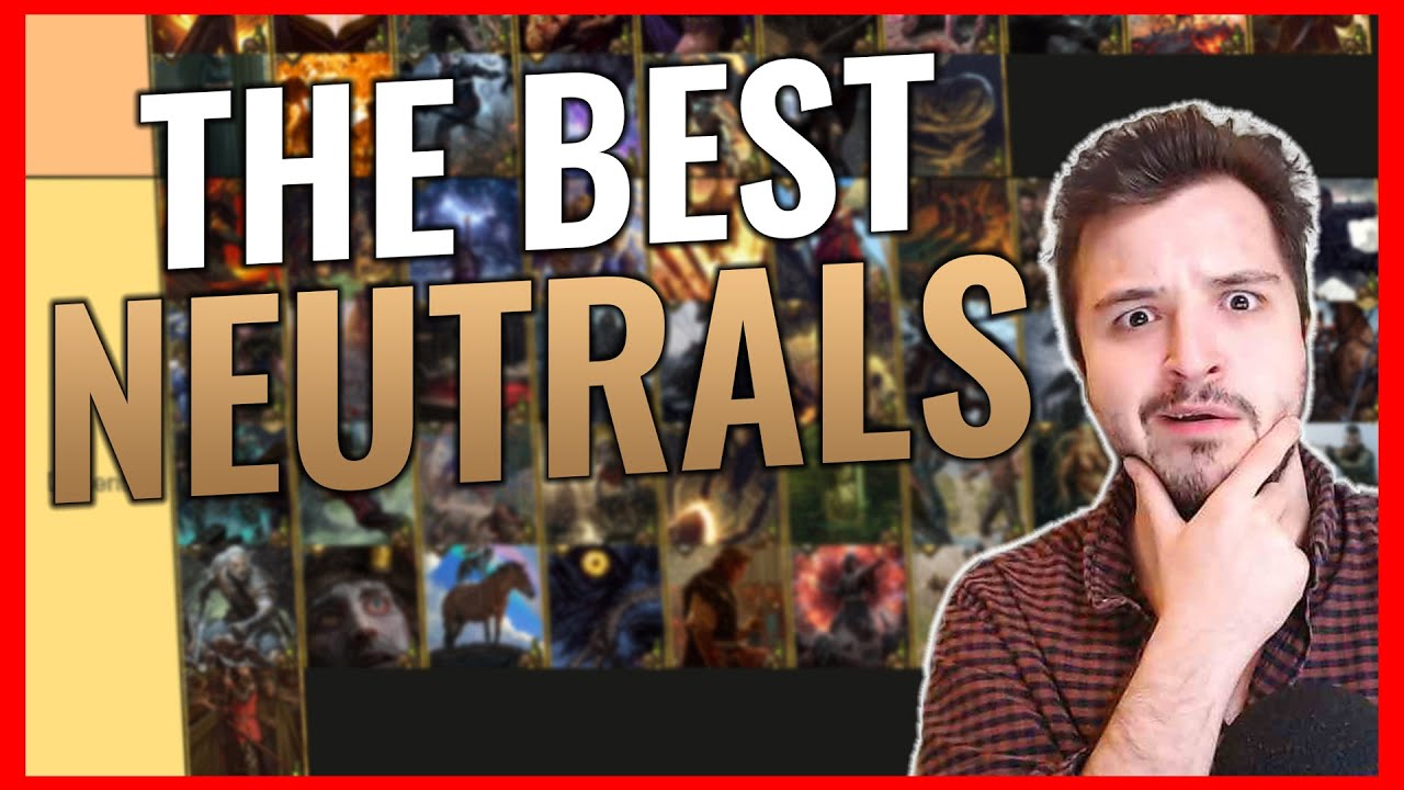 [Gwent] MY NEUTRAL GOLD CARD TIER LIST! - YouTube