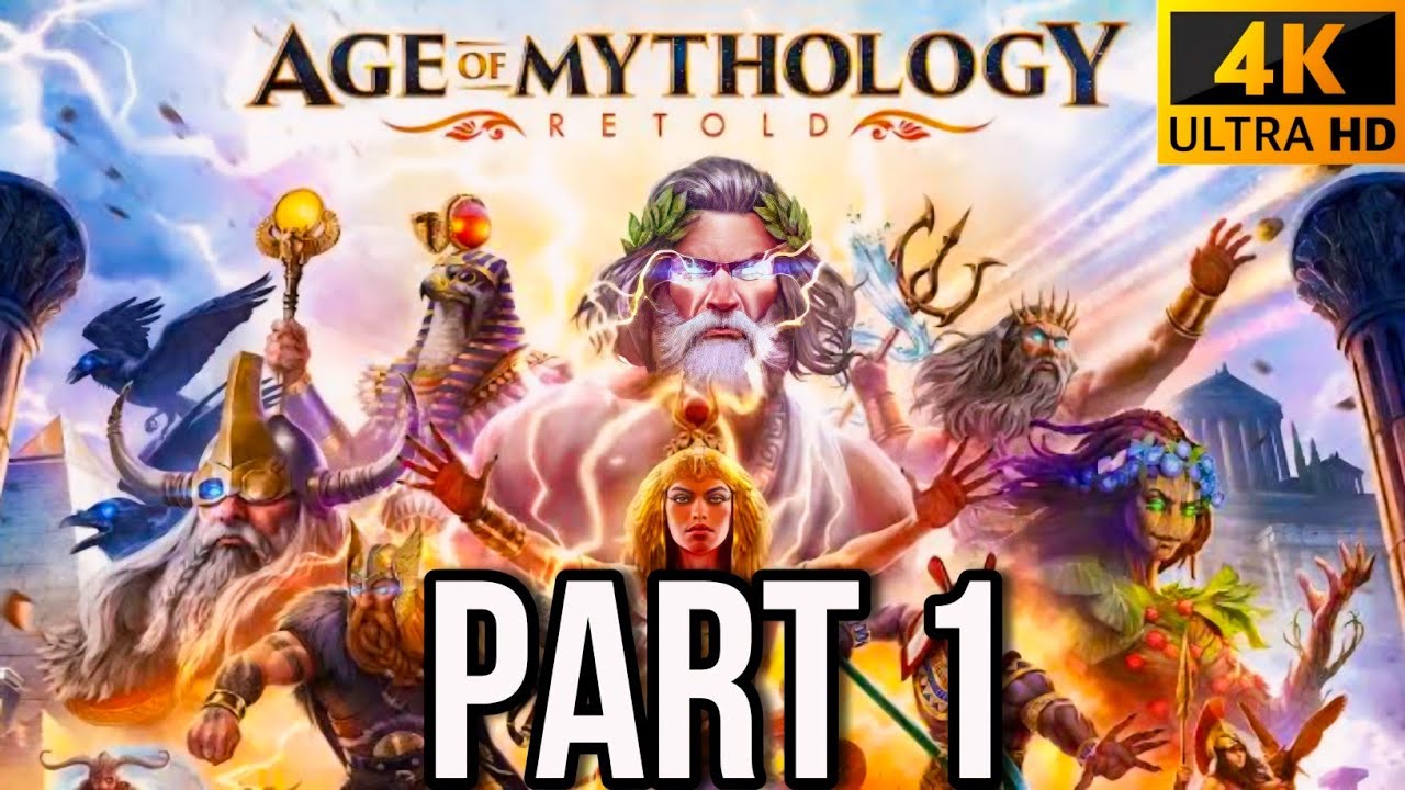 Age of Mythology Retold Gameplay Walkthrough Part 1 (4K 60FPS) No ...