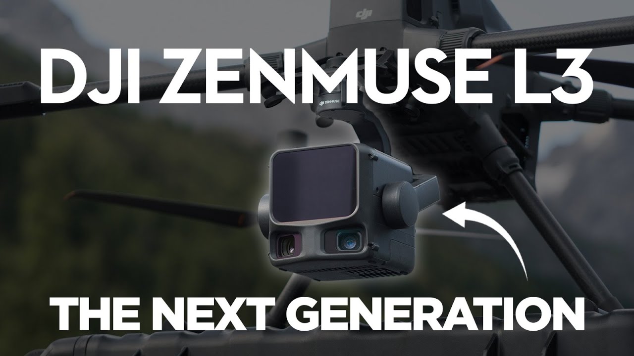 Zenmuse L3: Drone LiDAR Long-Range Terbaru dari DJI Enterprise - YouTube